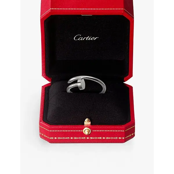 Cartier Juste Un Clou Small 18ct White-gold Ring