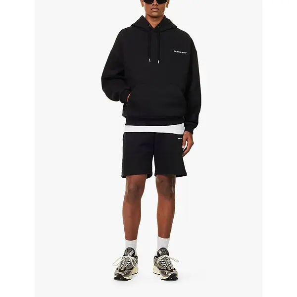 MKI MIYUKI ZOKU Hooded Sweatshirt With Logo Print - Black
