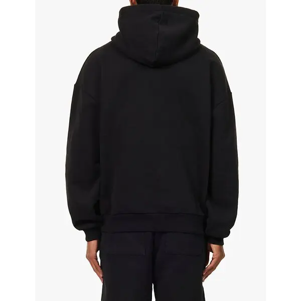 MKI MIYUKI ZOKU Hooded Sweatshirt With Logo Print - Black