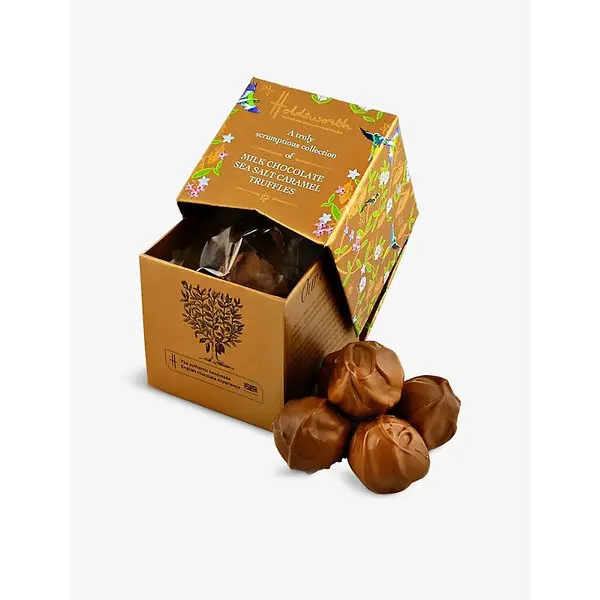 HOLDSWORTH Petite Salted Caramel Milk Chocolate Truffle Box 55g