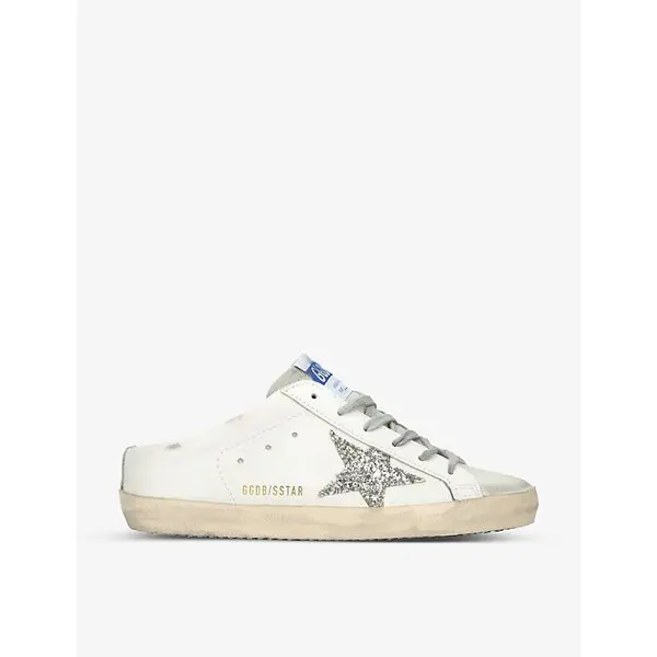 GOLDEN GOOSE Super-star Sabot 81194 Leather Trainers - White/oth