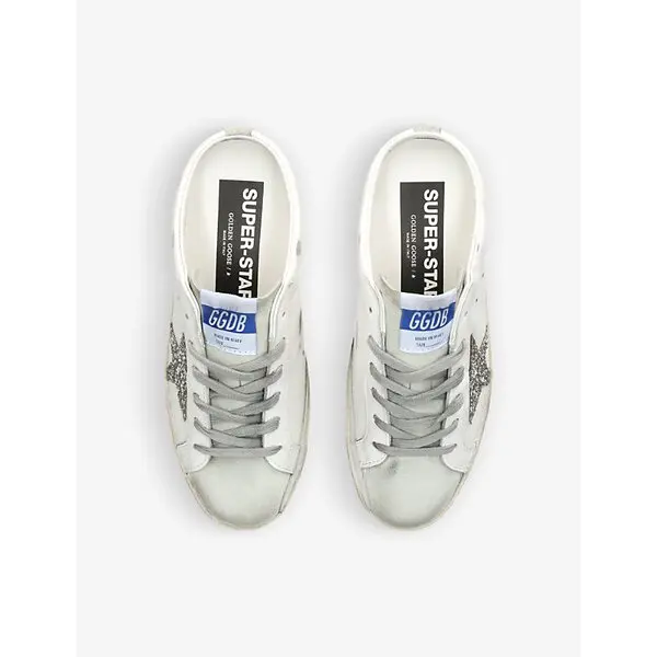 GOLDEN GOOSE Super-star Sabot 81194 Leather Trainers - White/oth