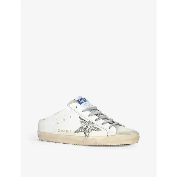 GOLDEN GOOSE Super-star Sabot 81194 Leather Trainers - White/oth