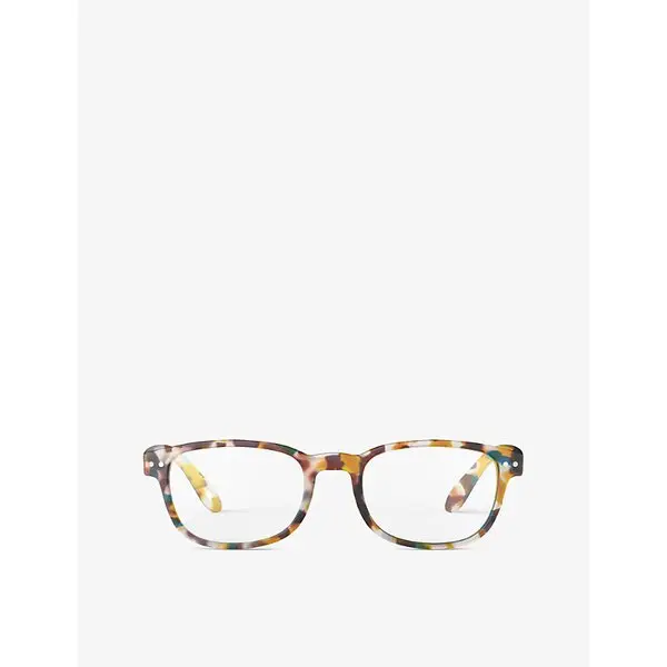 IZIPIZI Square-framed Reading Glasses - Light Tortoise