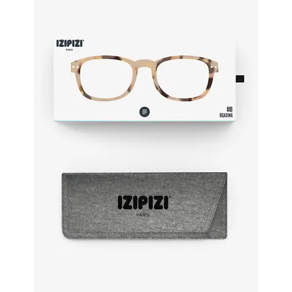 IZIPIZI Square-framed Reading Glasses - Light Tortoise