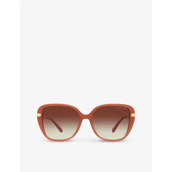 Michael Kors Flatiron Square-frame Sunglasses - White