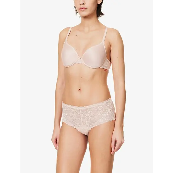Chantelle C Jolie Smooth Memory Foam T-shirt Bra - Soft Pink
