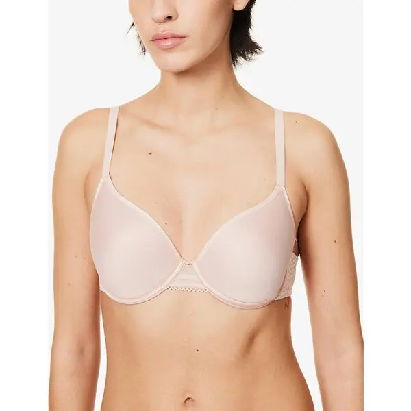 Chantelle C Jolie Smooth Memory Foam T-shirt Bra - Soft Pink