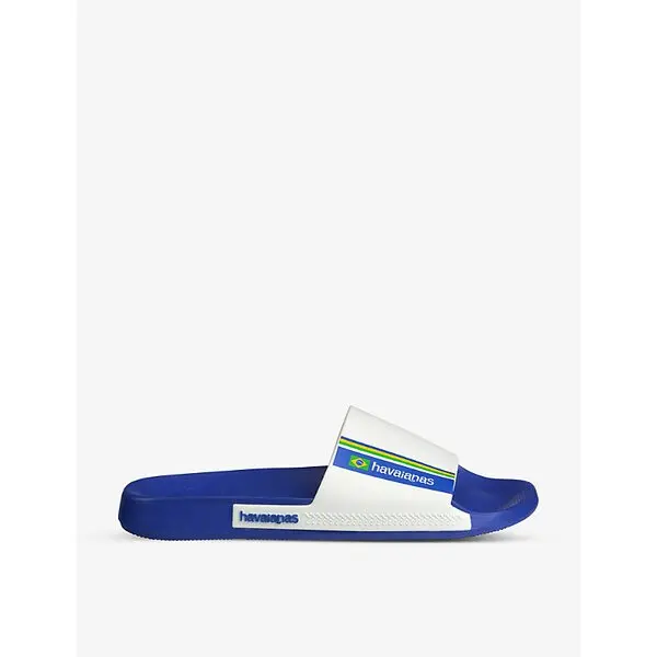 Havaianas Brasil-flag Pvc Sliders