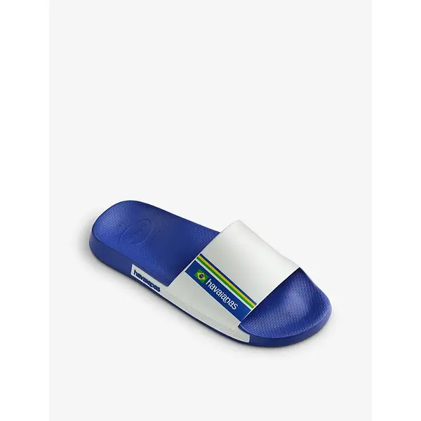 Havaianas Brasil-flag Pvc Sliders