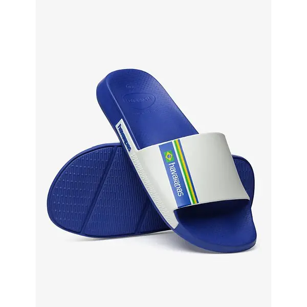 Havaianas Brasil-flag Pvc Sliders
