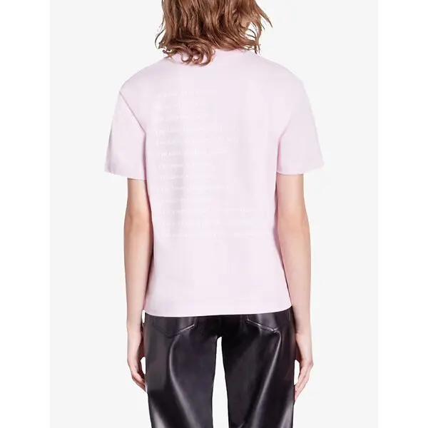 The Kooples Logo-print Cotton T-shirt