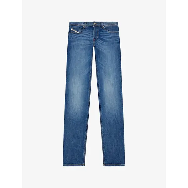 DIESEL® D-finitive Regular-fit Stretch-cotton Jeans - 1