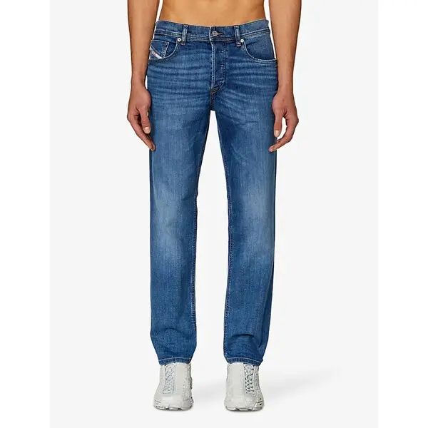 DIESEL® D-finitive Regular-fit Stretch-cotton Jeans - 1