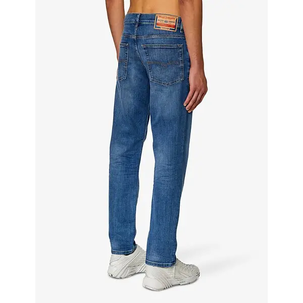 DIESEL® D-finitive Regular-fit Stretch-cotton Jeans - 1