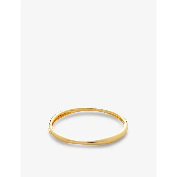 Monica Vinader Nura Reef Bangle - Yellow Gold