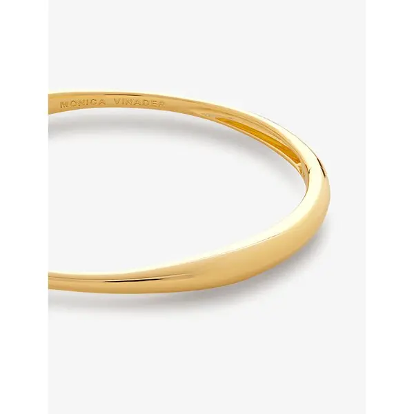 Monica Vinader Nura Reef Bangle - Yellow Gold