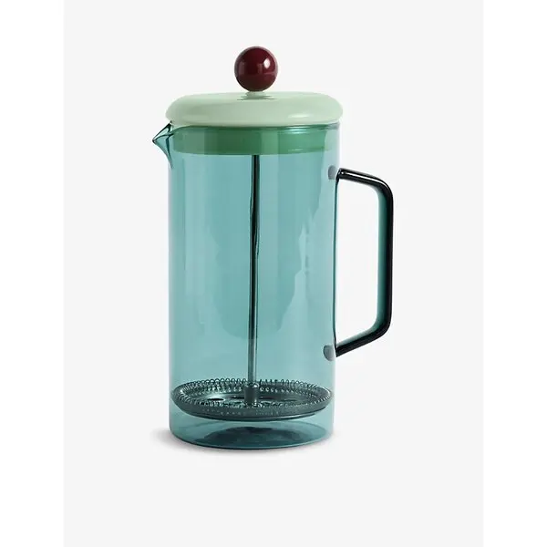 HAY Tinted Borosilicate-glass French Press 1l - One-color
