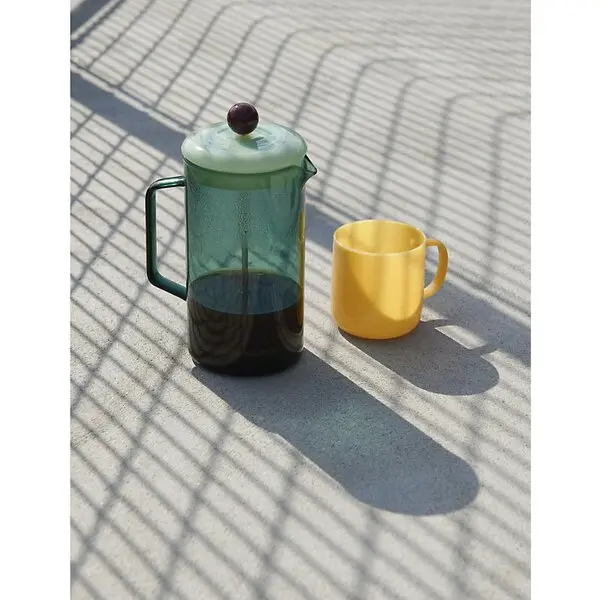 HAY Tinted Borosilicate-glass French Press 1l