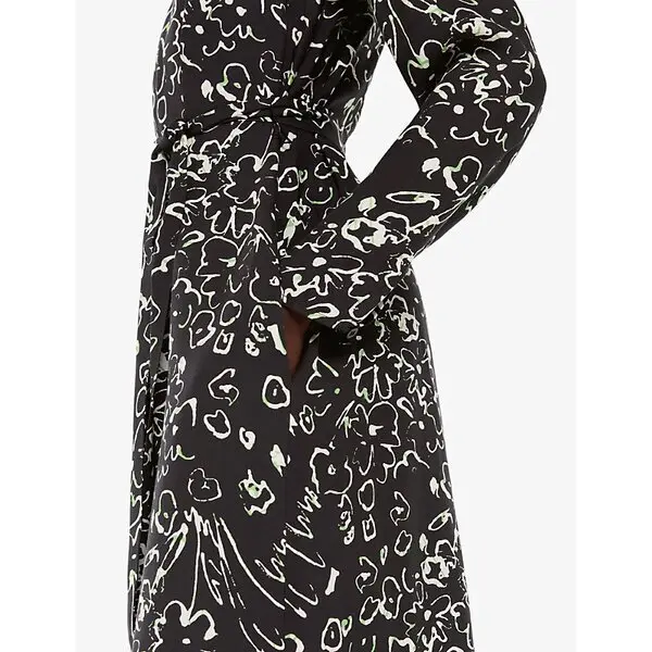 Evening Gown Whistles Fiesta Dress WHISTLES Gradient Animal Print Dress  Endource