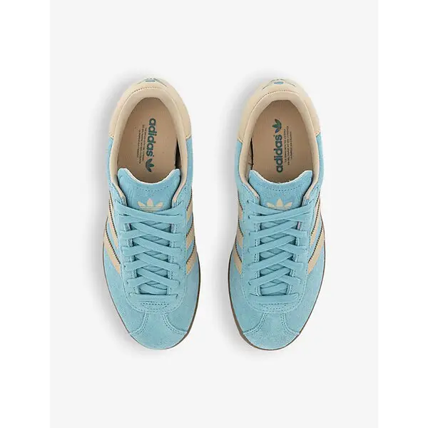 adidas gazelle silver green womens Women's adidas Gazelle Bold Clear Mint/Lucid Blue/Gold Metallic / 7.5