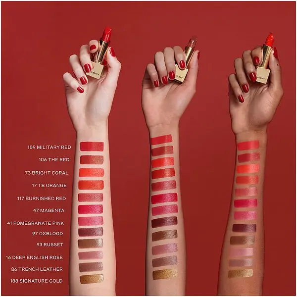 Burberry Kisses Satin Lipstick 3.3g - 33 Tempest Rose