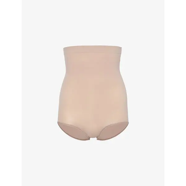 Spanx Sculpt™ Seamless Power High-waisted Briefs - Cafe Au Lait