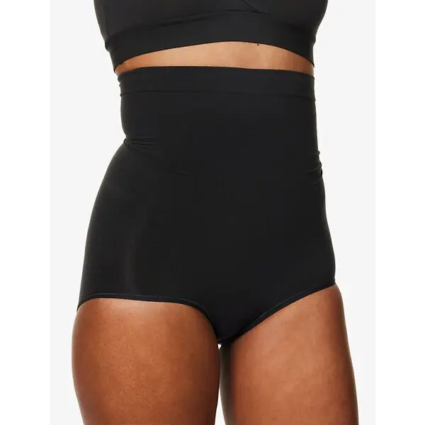 Spanx Sculpt™ Seamless Power High-waisted Briefs - Very Black
