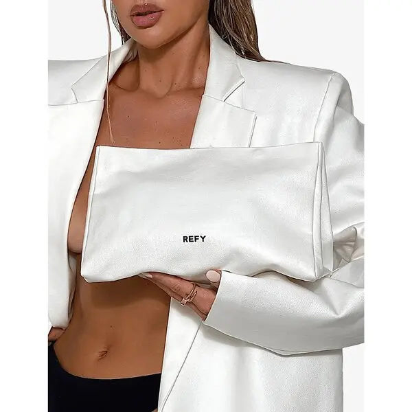REFY Signature Cotton-canvas Beauty Bag