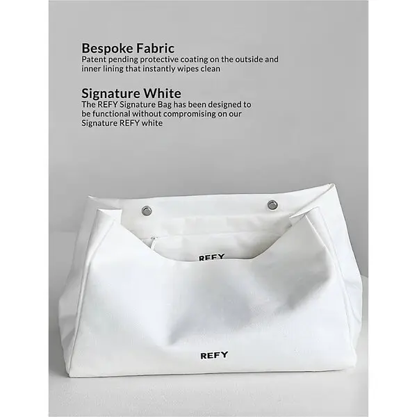 REFY Signature Cotton-canvas Beauty Bag
