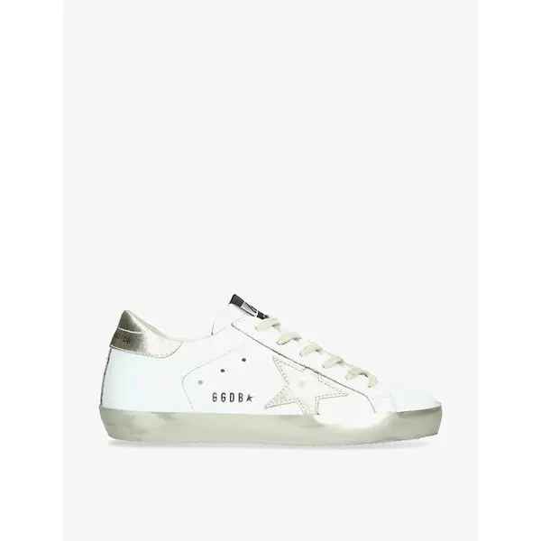 GOLDEN GOOSE Superstar E37 Logo-print Leather Low-top Trainers