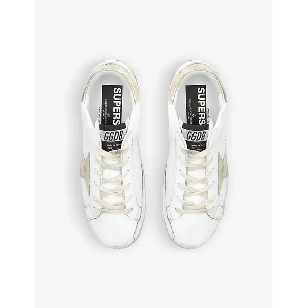 GOLDEN GOOSE Superstar E37 Logo-print Leather Low-top Trainers