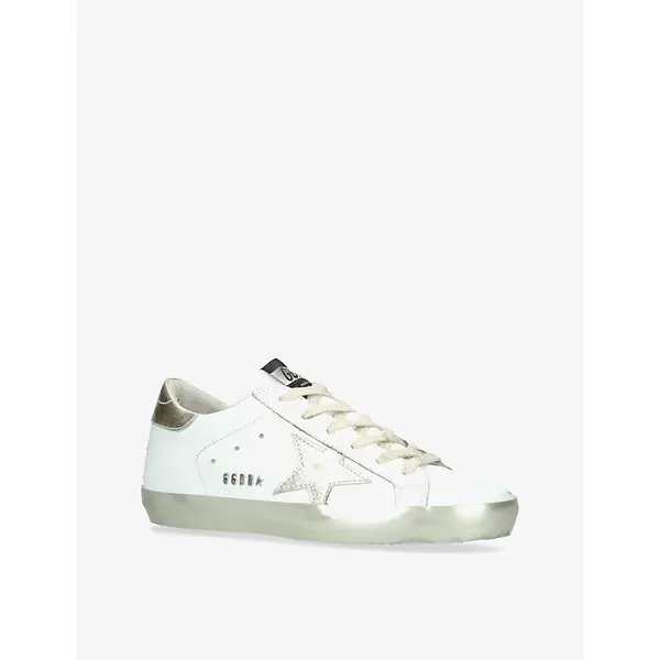 GOLDEN GOOSE Superstar E37 Logo-print Leather Low-top Trainers