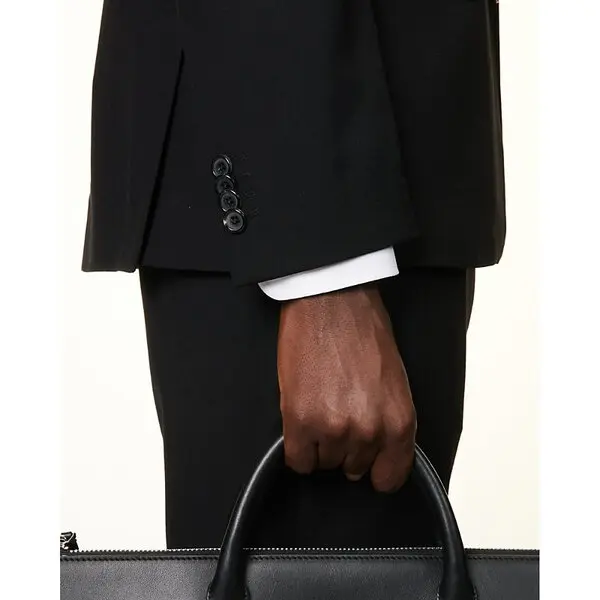 Paul Smith A Suit To Travel In Structured-shoulders Regular-fit Tapered-leg Wool Suit