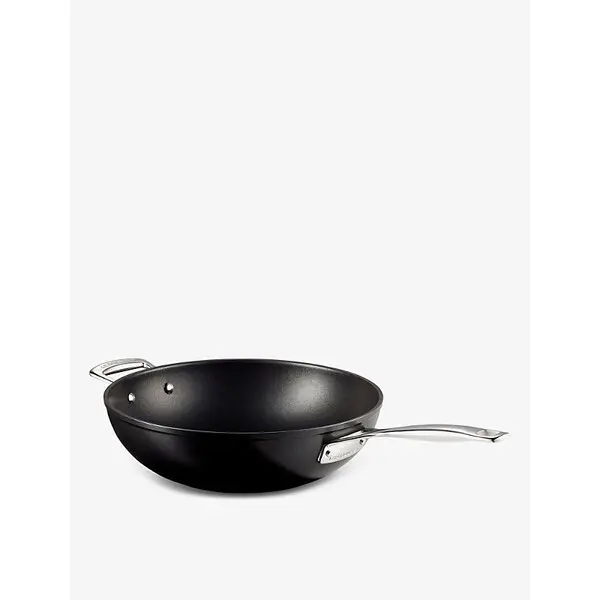 LE CREUSET Toughened Non-stick Aluminium Stir-fry Pan With Helper Handle 30cm - One-color