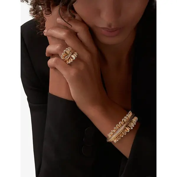 Cartier Grain De Café Diamond Ring
