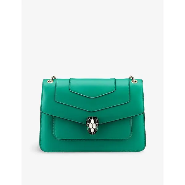 BVLGARI Serpenti Forever Cross-body Bag - Green