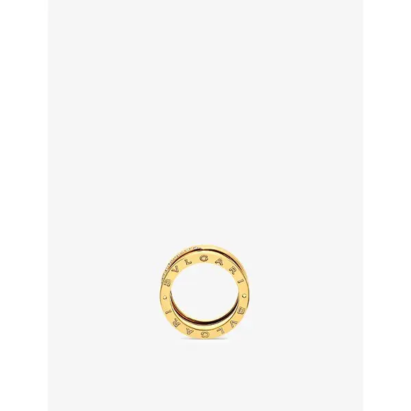BVLGARI B.zero1 18ct Yellow-gold And Diamond Ring - Yellow Gold