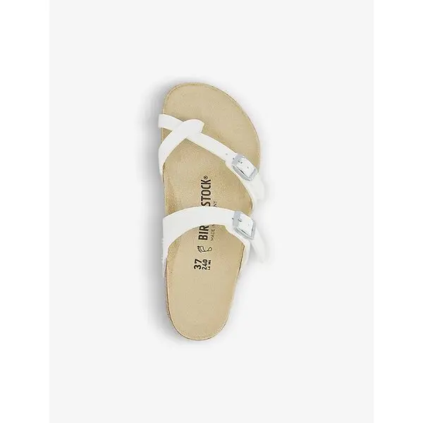 BIRKENSTOCK Mayari Faux-leather Sandals - White