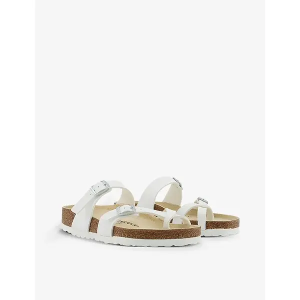 BIRKENSTOCK Mayari Faux-leather Sandals - White