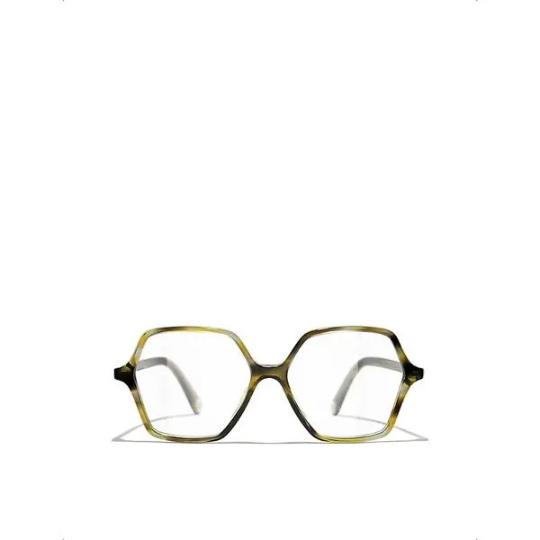 Chanel Square Eyeglasses - Green