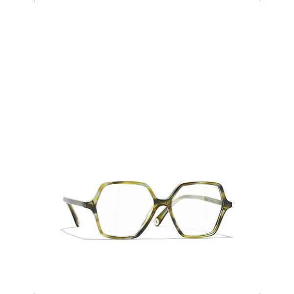 Chanel Square Eyeglasses - Green