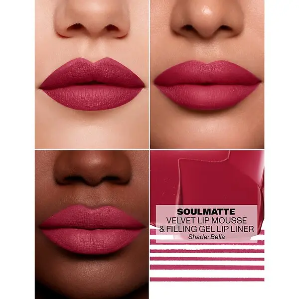 MORPHE Soulmatte Velvet Lip Mousse 3.8ml - Bella