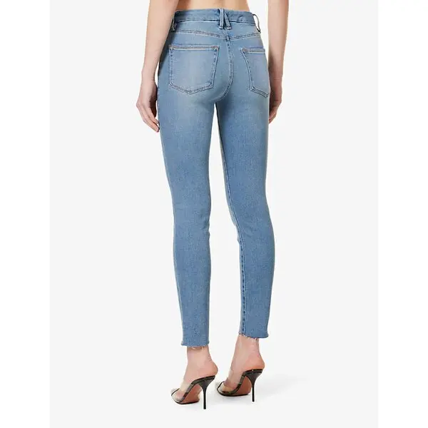 Good American Good Legs Skinny Jeans - Blue655
