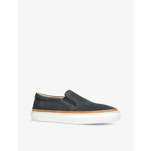 TOD'S Cassetta Slip-on Leather Low-top Trainers