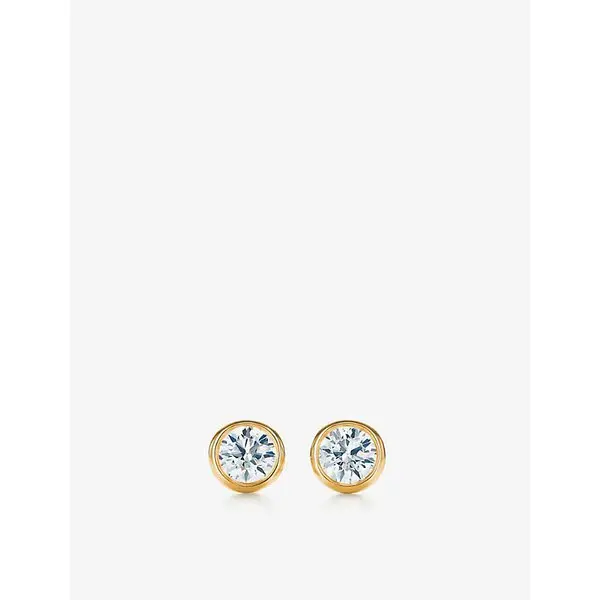 Tiffany & Co. Elsa Peretti® Diamonds The Yard® Stud Earrings - 18k Gold