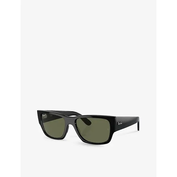 Ray-ban Rectangle-frame Sunglasses - Black