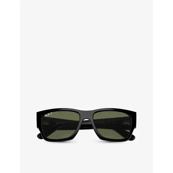 Ray-ban Rectangle-frame Sunglasses - Black