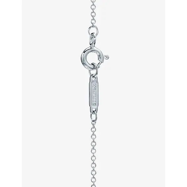 Tiffany & Co. Cross Diamond Pendant Necklace