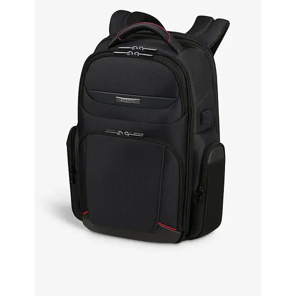 SAMSONITE Logo-embellished Woven Backpack